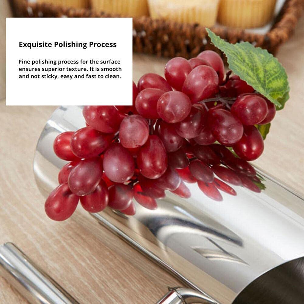 1/1.5/2L Stainless Steel Water Pitcher Jug Home Bar Coffee Cold Drinks ...