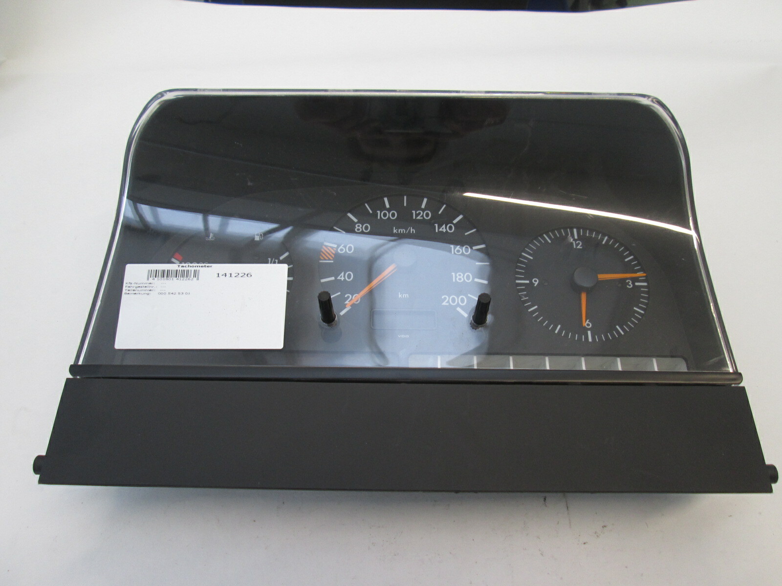 Mercedes-Benz W910 Sprinter Kombiinstrument A0005425301 200 km/H VDO | eBay