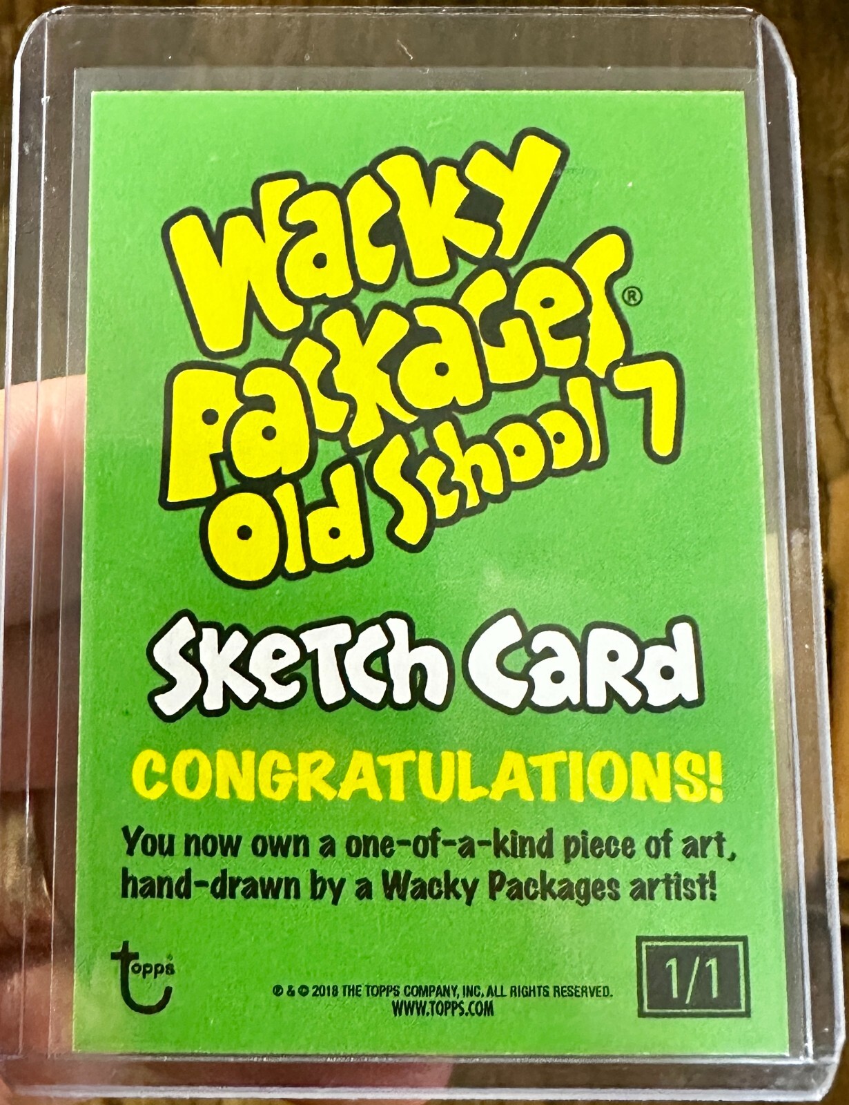 Topps Wacky Packages Sketch Trix Rabbit Molinelli GPK Old School 7 | eBay