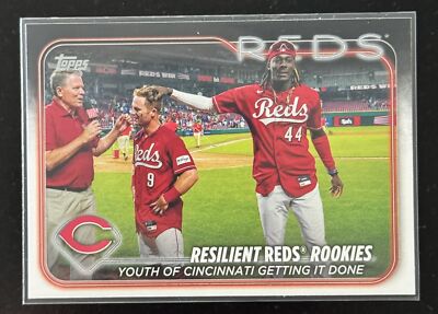 Resilient Reds Rookies #133 (youth of Cincinnati getting it done) 2024 ...