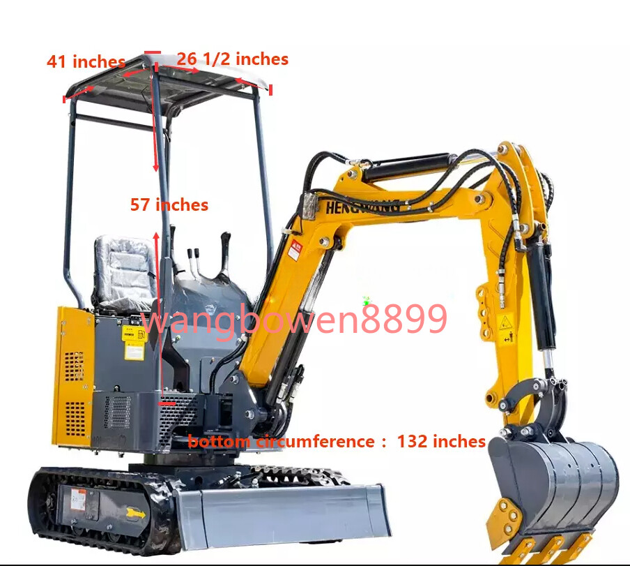 Mini Excavator Car Cover sun protection Awning For Kubota Sany ...