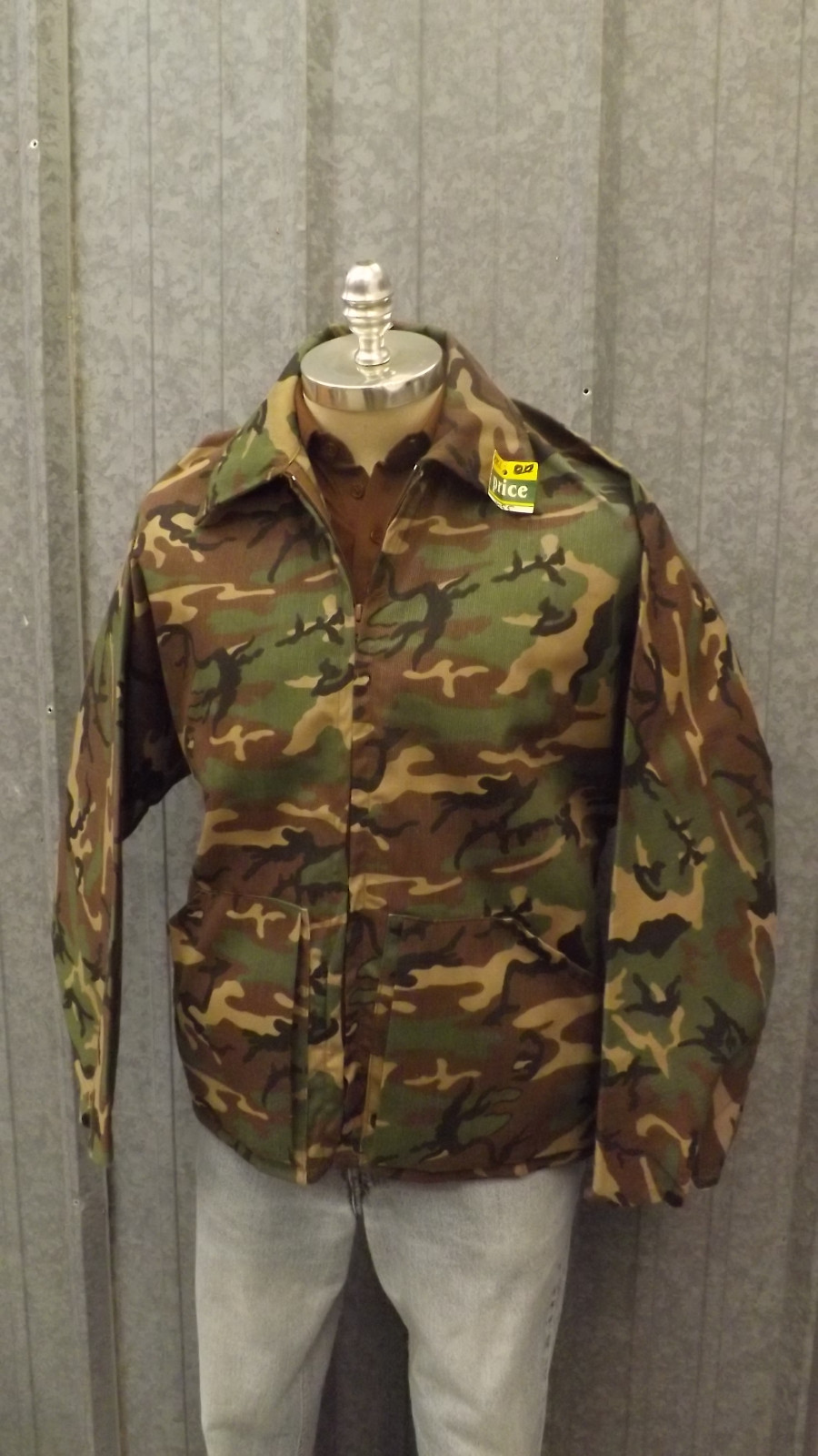NEW Vtg IDEAL ERDL Camo Hunting Jacket sz M USA made Camouflage Ligh ...