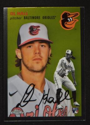 2023 Chrome Platinum Anniversary Base #72 DL Hall - Baltimore Orioles ...
