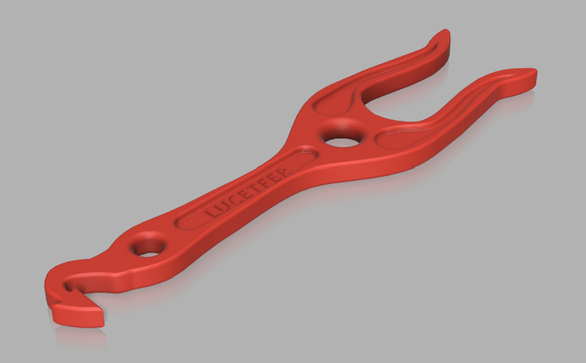 Lucetfer - The Demon Fork - 3D Printed Lucet | Craft the Darkest Cord ...