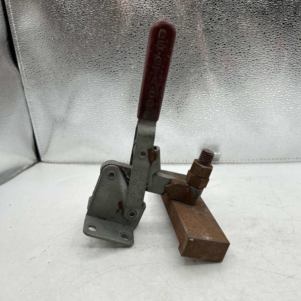 Set Of 7 De-Sta-Co Straight Line Action Clamp 630 607 309-U 215-U 207 ...