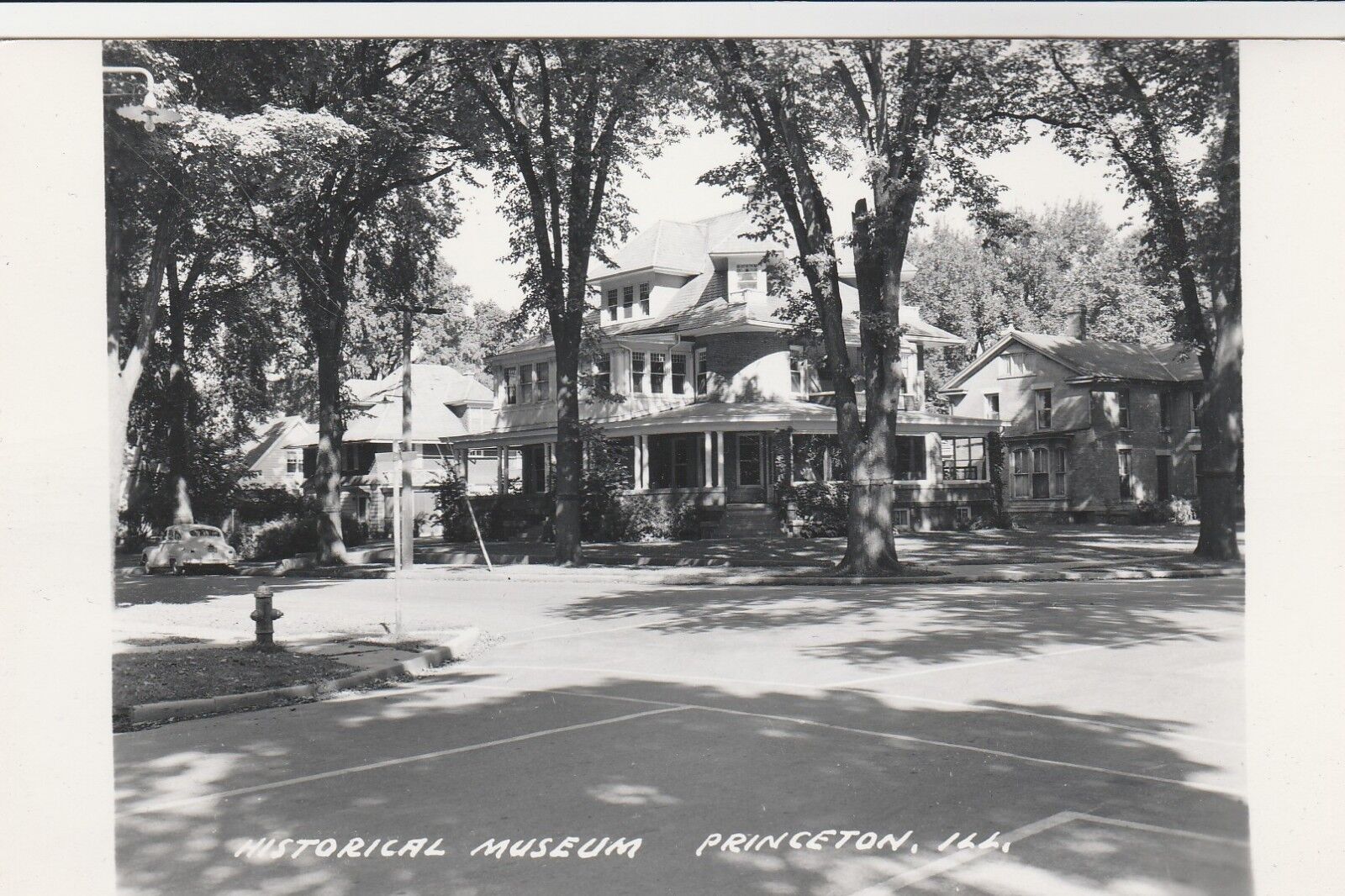RPPC~PRINCETON, IL~HISTORICAL MUSEUM~REAL PHOTO POSTCARD | eBay
