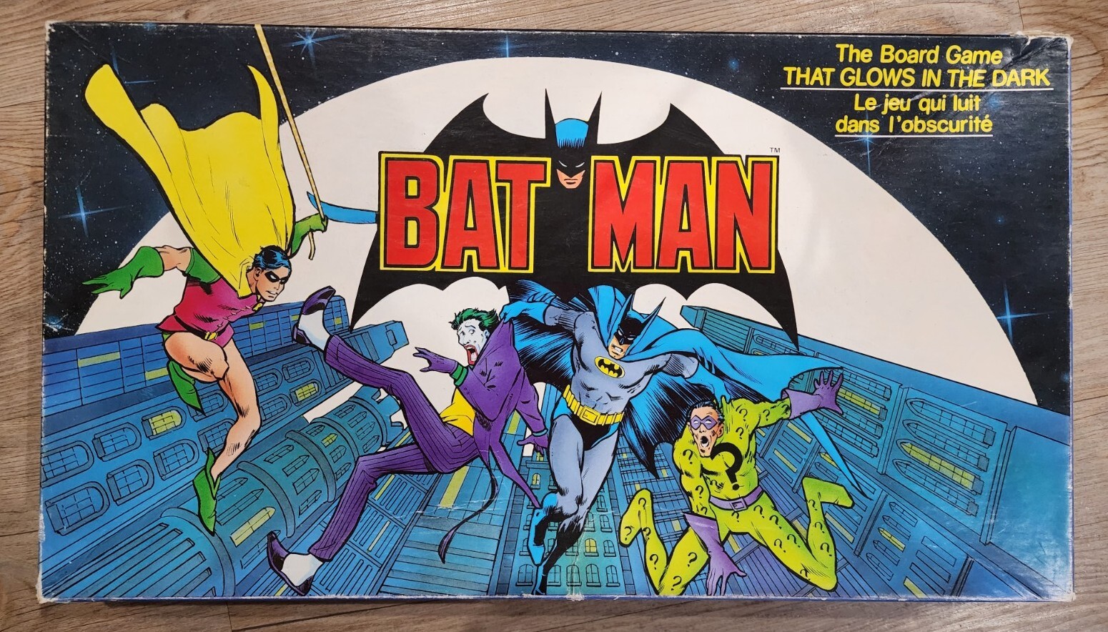 Batman Glow In The Dark Boardgame 1989 Bates Games | eBay