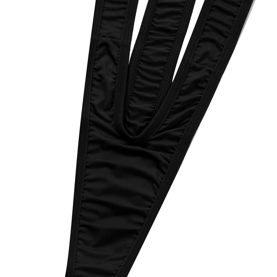 Sexy Women Sling Shot Monokini Micro Bikini Thong Beachwear Swimwear ...