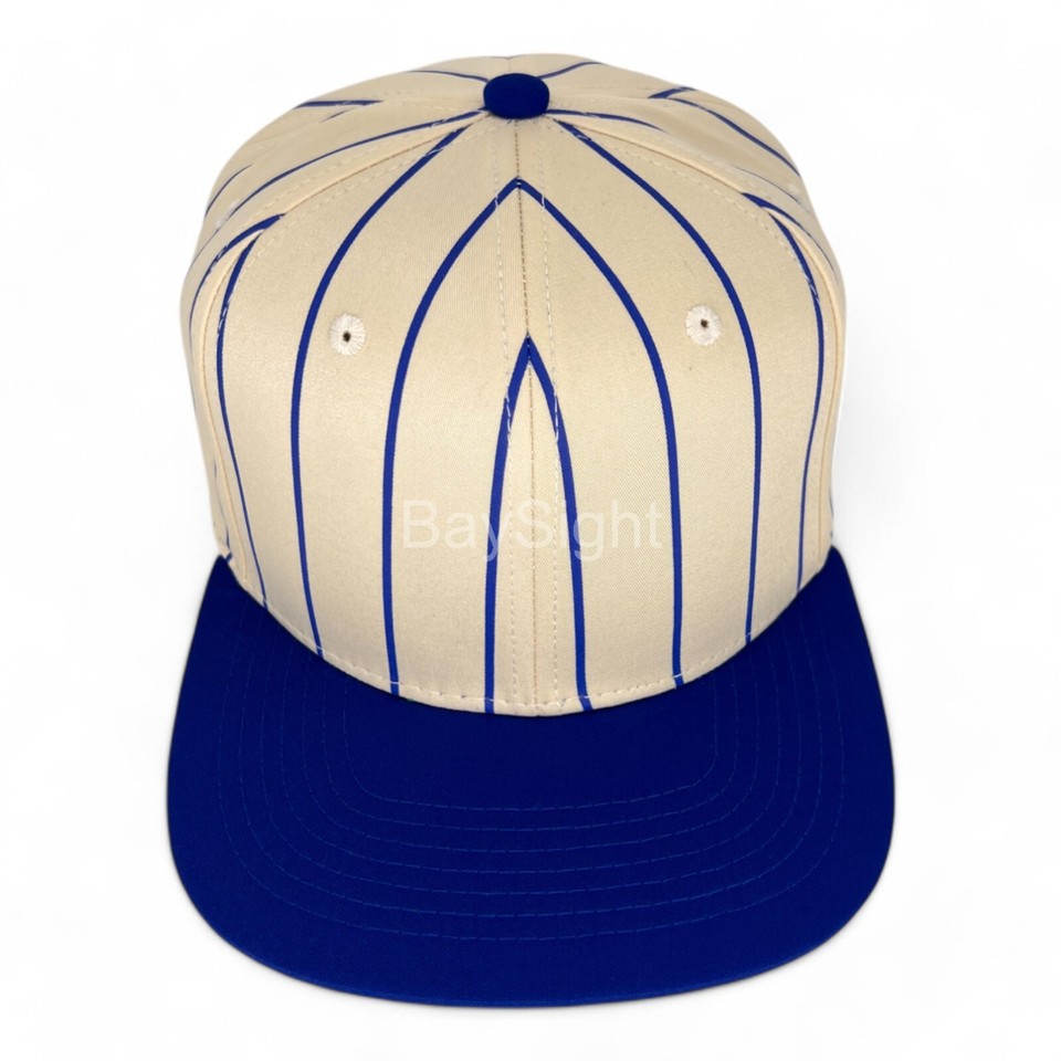 Mens Snapback Hat Adjustable Pro Sport Striped Baseball Ball Cap with ...