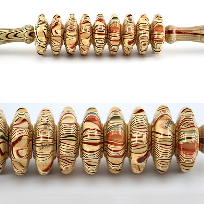 Fitness Roller Stick Muscle Relax Body Cellulite Acupuncture Massager ...