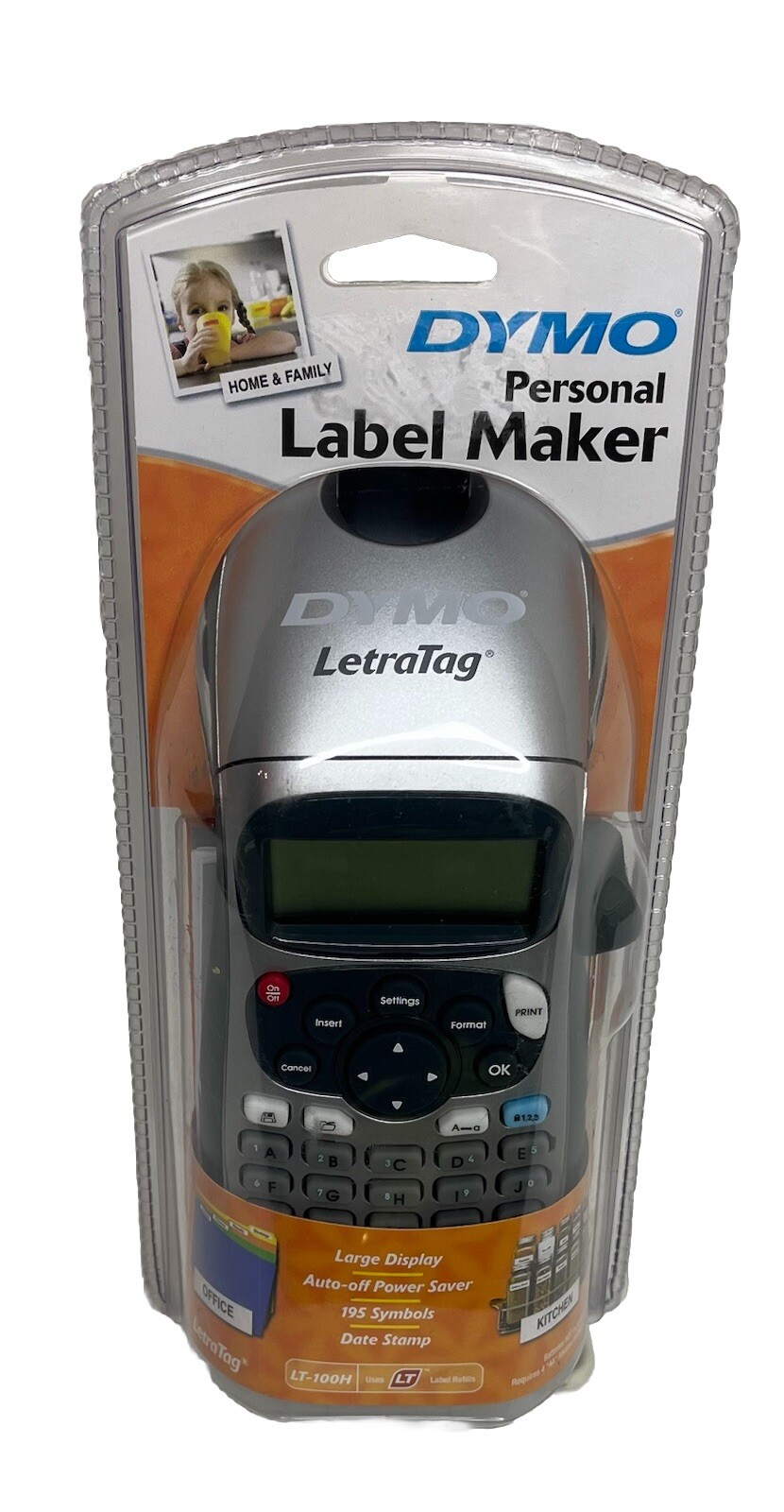 DYMO Personal Label Maker LetraTag LT-100H Handheld Portable Labelmaker ...