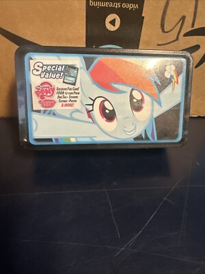 MLP CCG My Little Pony Rainbow Dash Collector's Tin NEW FACTORY SEALED ...