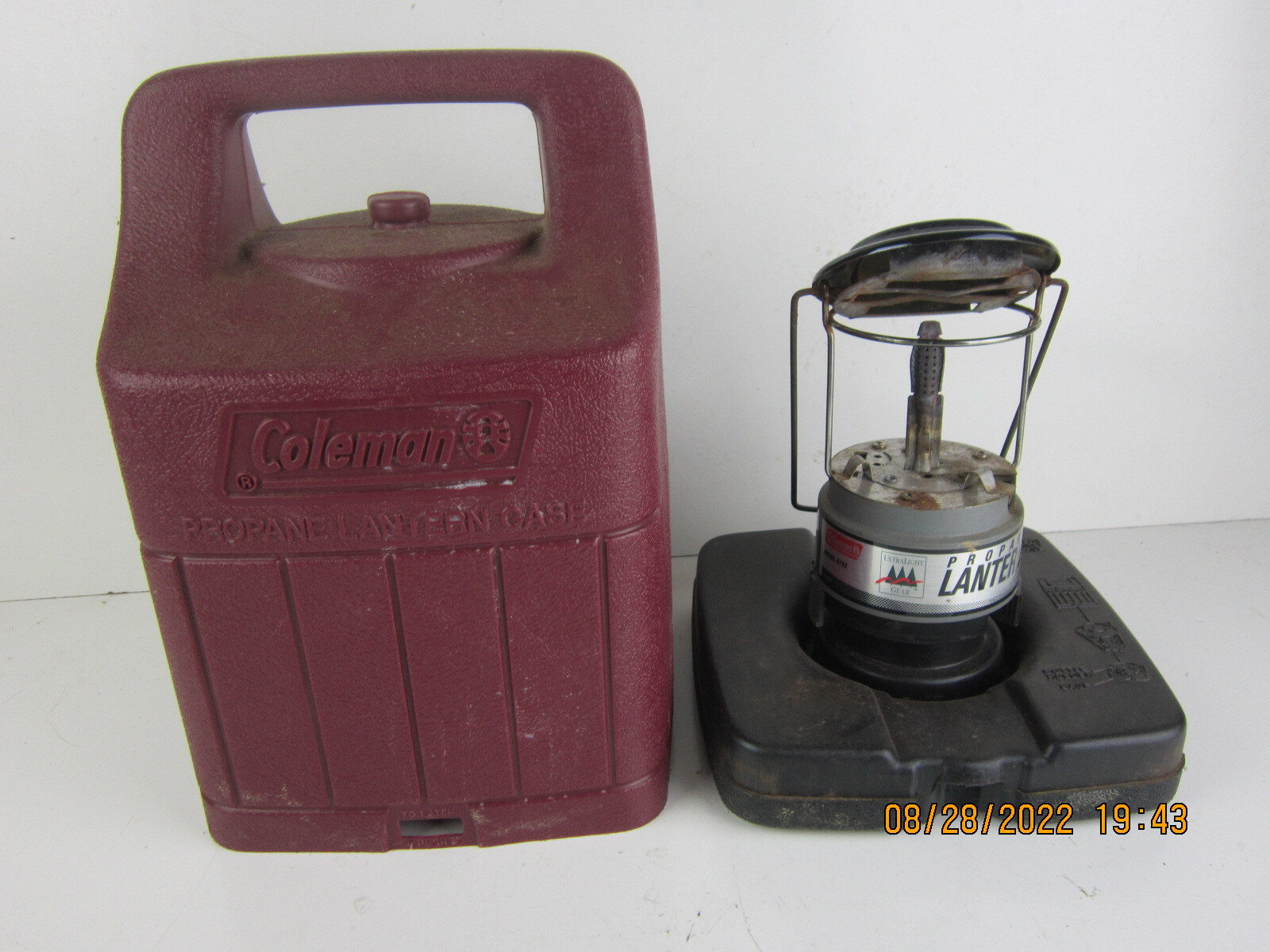 Coleman Propane Lantern Case With Lantern 5133. | eBay