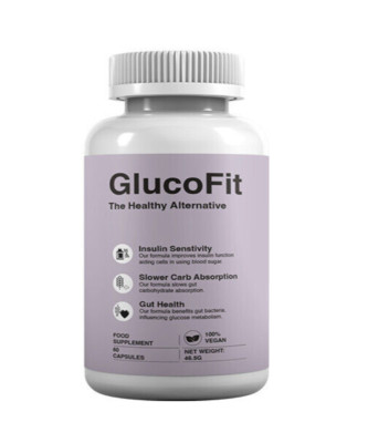 Glucofit The Healthy Alternative,60 capsules,Natural Ingredients, GMO ...