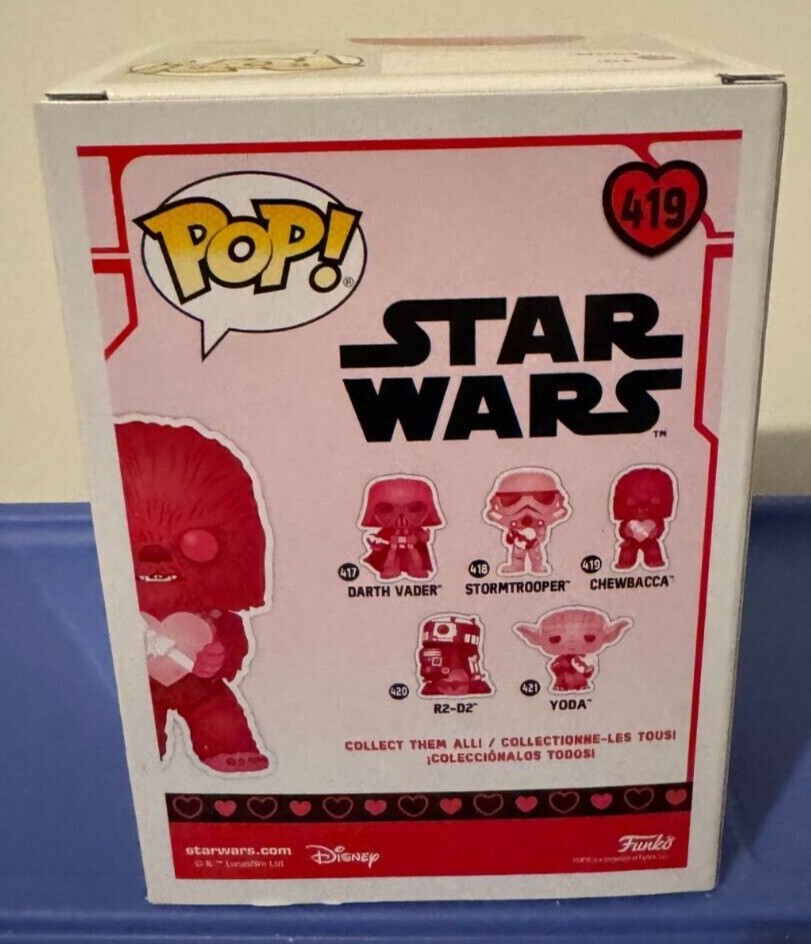 Funko Pop! Vinyl: Star Wars - Chewbacca (Pink) #419 889698528719| eBay