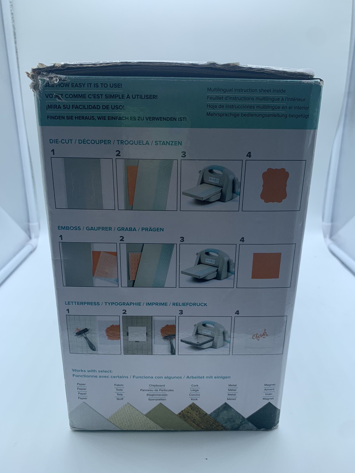 We R Memory Keepers Evolution Advance Die Cutting/Embossing Machine for ...