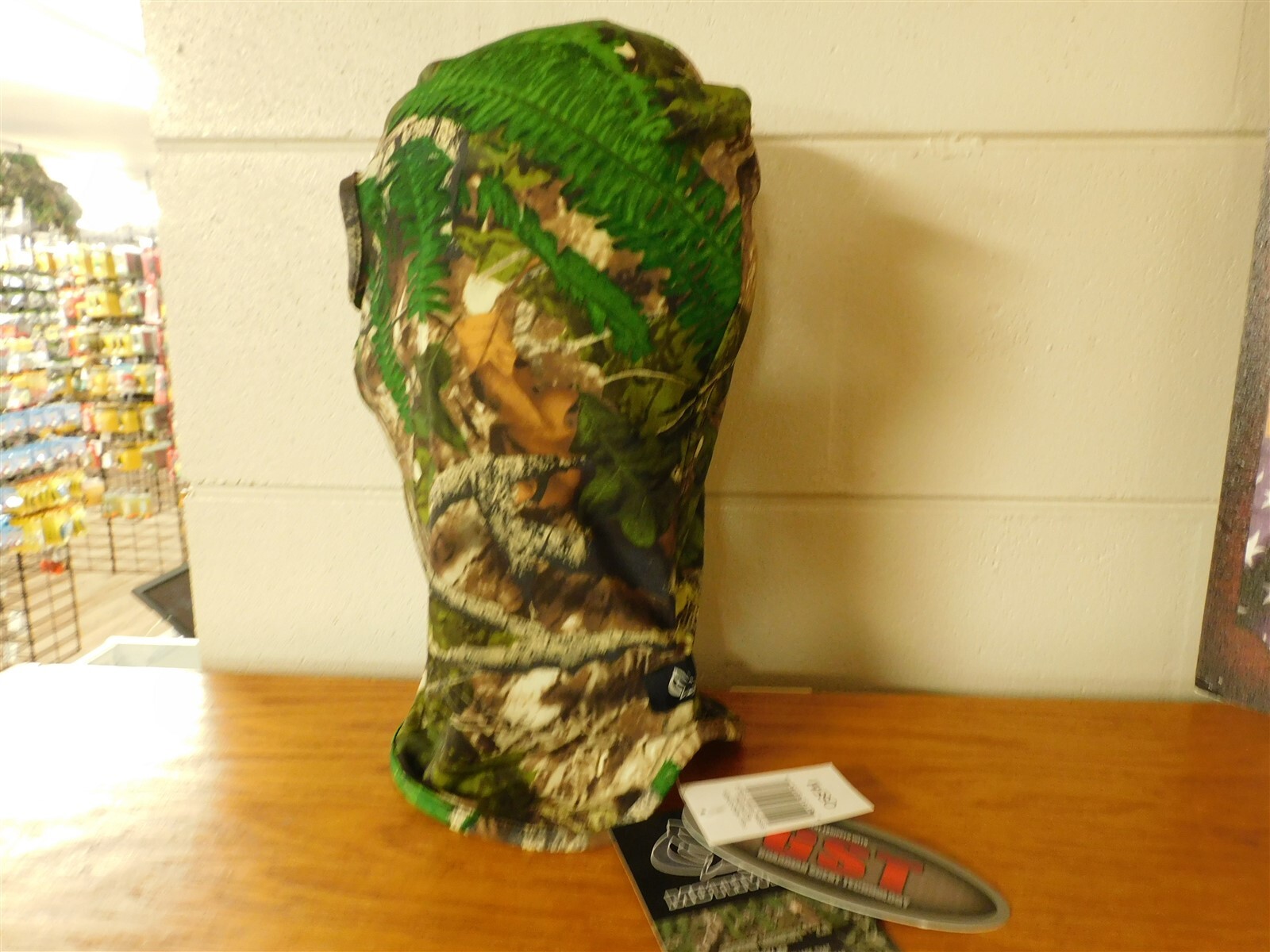 Deer Turkey Hunting Camo Full Facemask Hood Hat OSFM Mothwing Spring ...