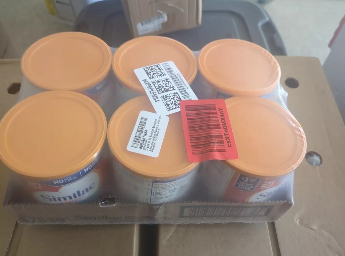 6 CANS Similac Sensitive 12.5 oz Powder Infant Formula Exp 09/2024 ...