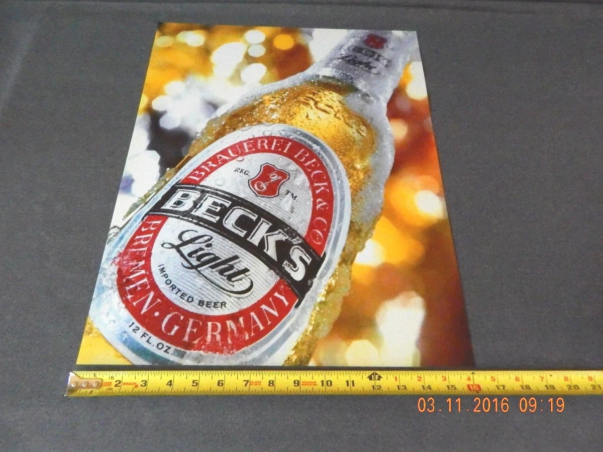 Becks Light Beer