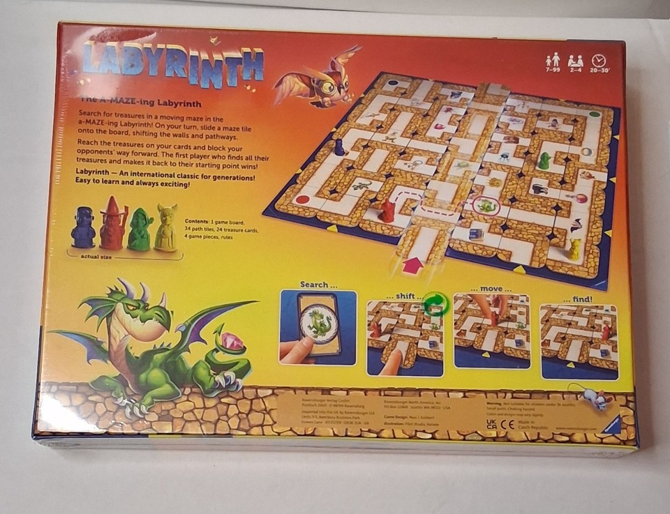 labyrinth board game ravensburger | eBay