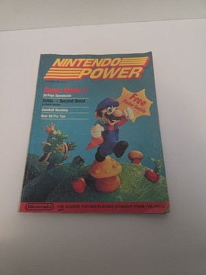 Nintendo Power #1 First Issue July/August 1988 Complete w/ Poster & All ...