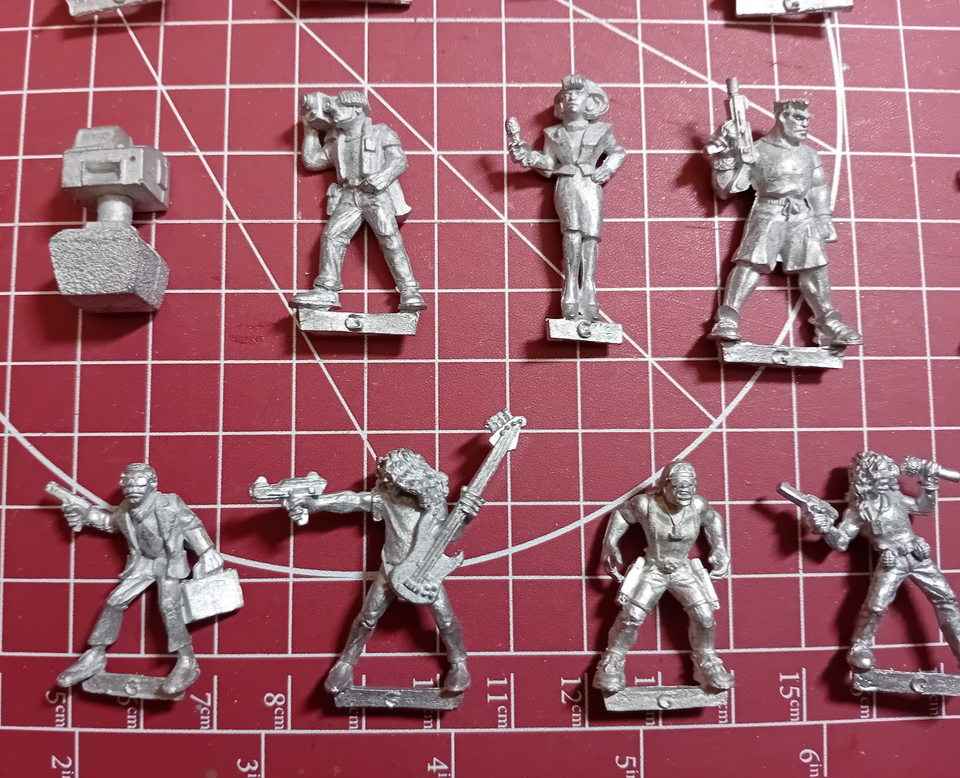 Grenadier Future Warriors Lot 1990s Metal Figures Sci-Fi Figures 28mm x ...