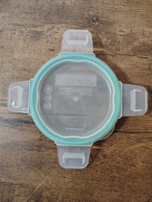 SNAPWARE Pyrex Replacement Airtight LID 4" Round Leakproof Food Storage ...