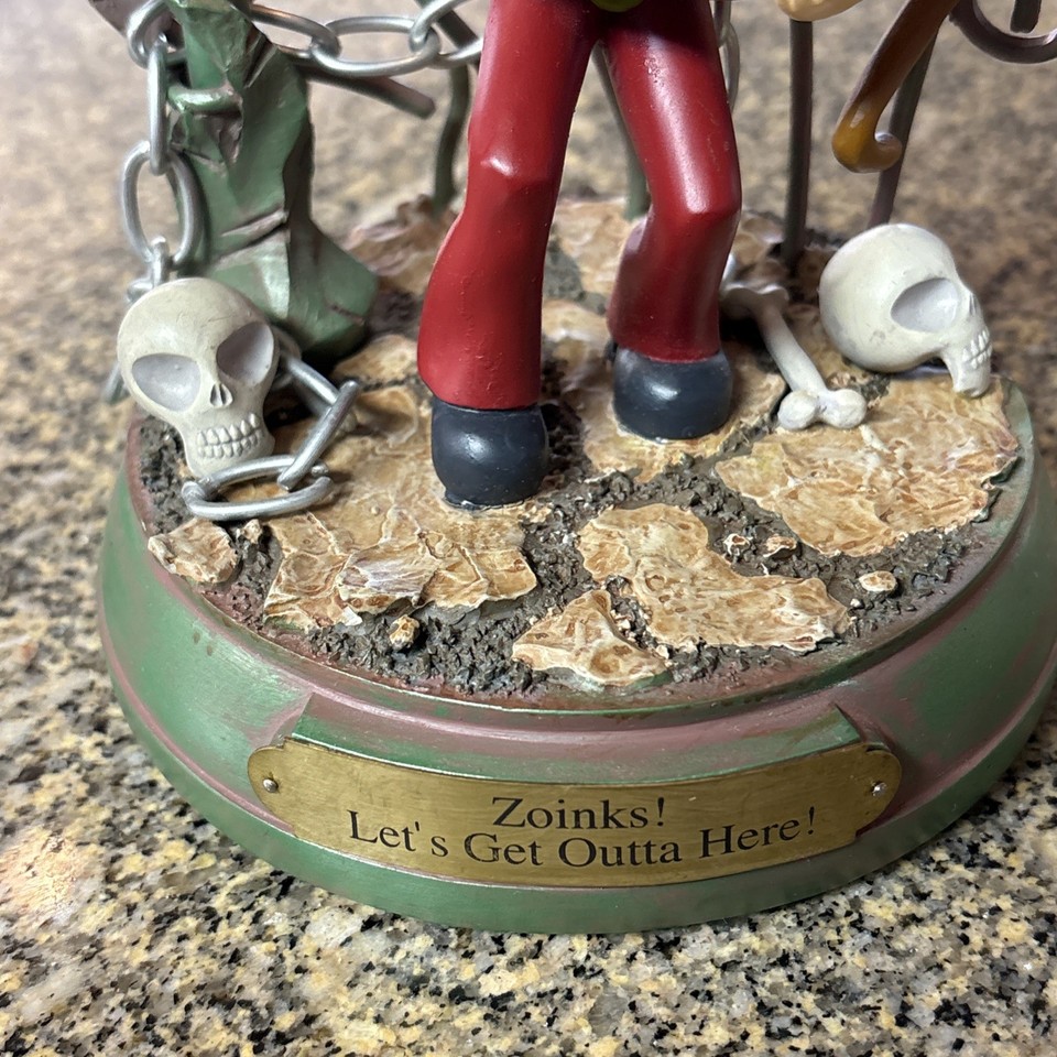 Scooby-Doo Shaggy Zoinks! Let’s Get Outta Here Light Up Figurine Rare Limited | eBay