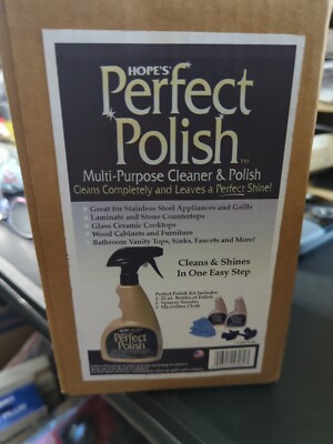 Kit Of 2 (22oz) Hopes Perfect Polish Cleaner Stainless Spray W/2 ...