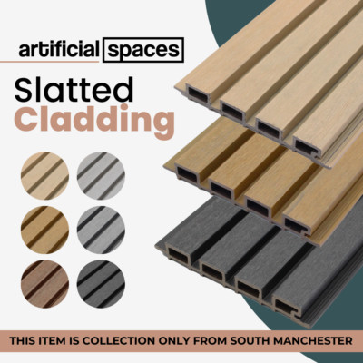 Slatted Cladding Boards | 2.5m Co Extrusion | Composite Tongue Groove ...