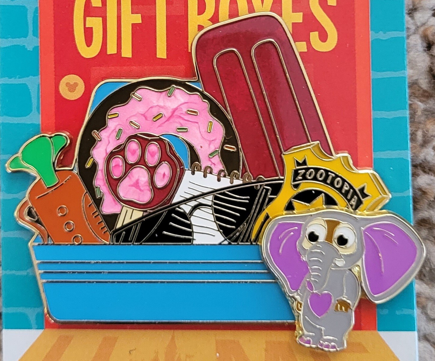 Disney character gift boxes zootopia LE pin | eBay