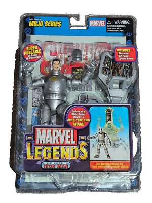 Marvel Legends Toybiz Mojo BAF Series 1st Iron Man SEALED Action Figure ...