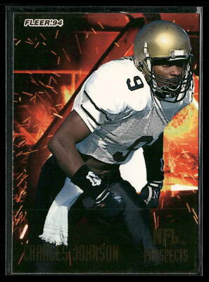 Charles Johnson 1994 Fleer #13 NFL Prospects Colorado Buffaloes | eBay
