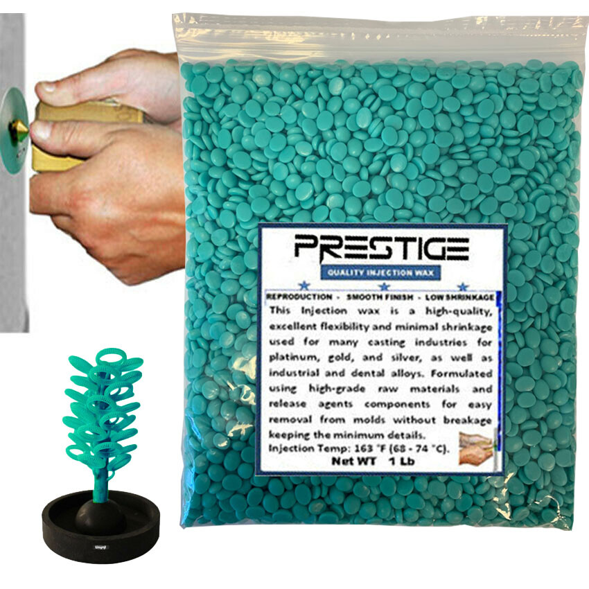 Quality Injection Wax Flexible Aqua Wax Beads Jewelry Lost Wax Casting ...