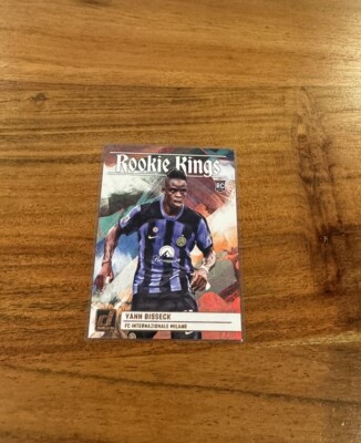 Yann Bissek 2023-24 Panini Donruss Rookie Kings SP NRMT+ RC Inter Milan ...