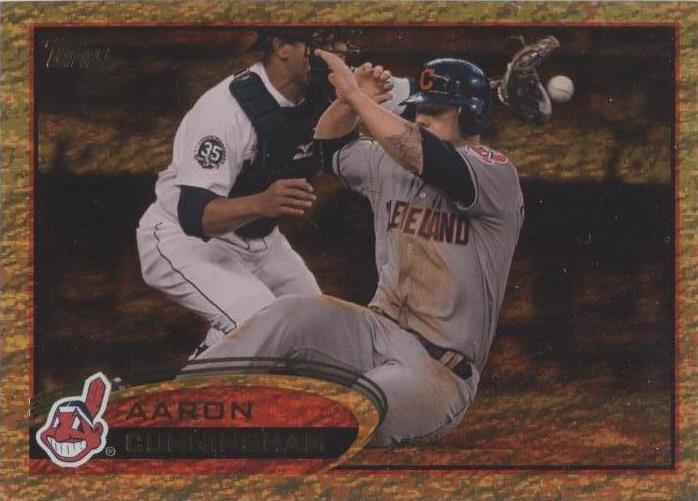 2012 Topps Update Series - Aaron Cunningham #US228 Gold Sparkle for ...