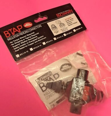 BUCHANAN BTAP BTC1/0-10 Insulation Piercing Tap Connector - NEW | eBay