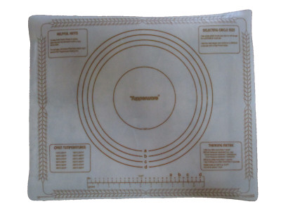 Vintage Tupperware Pastry Mat Pie Tart Sheet 1977 Dart Industries ...