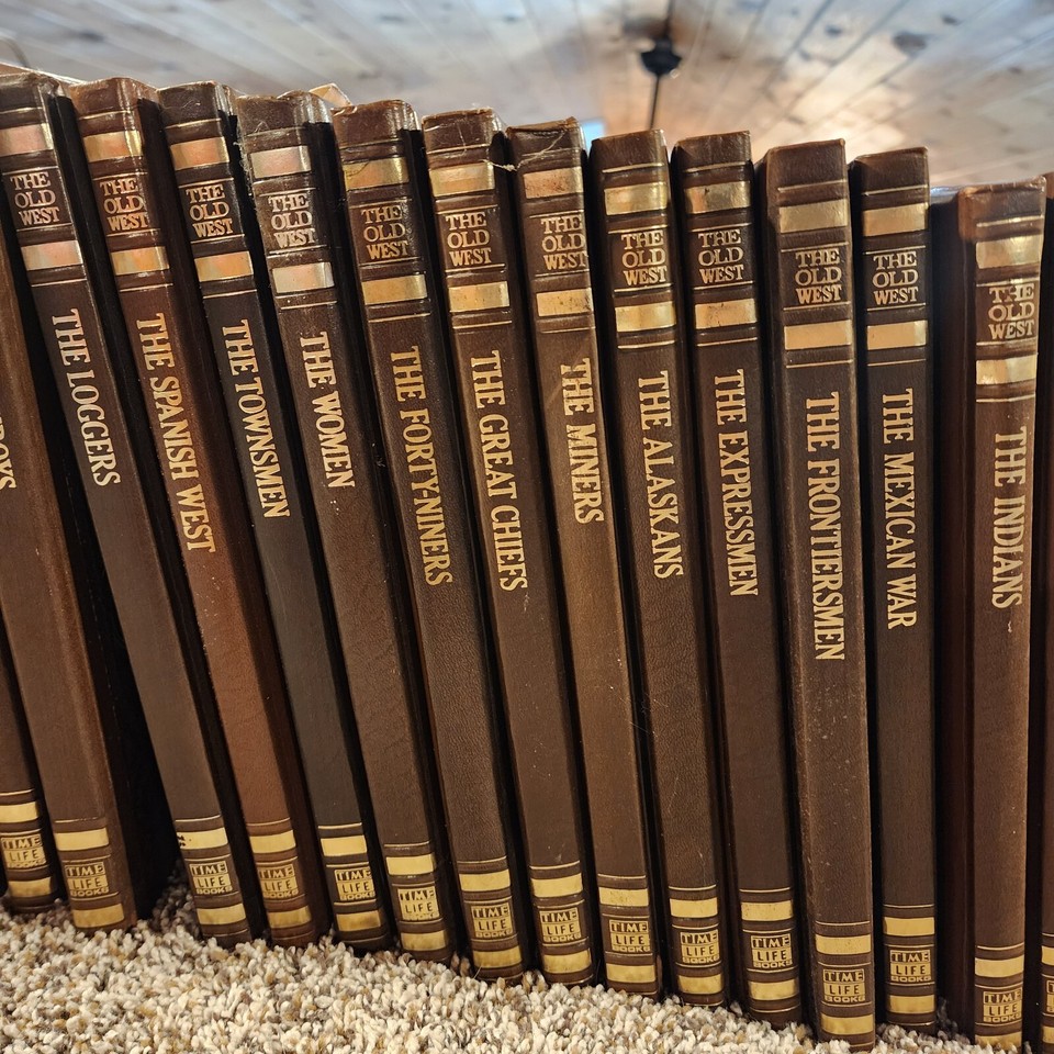 Complete Series Set Time Life THE OLD WEST 26 Volumes w/ Master Index ...
