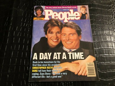 JAN 27 1997 PEOPLE magazine CHRISTOPHER REEVE (NO LABEL ) | eBay