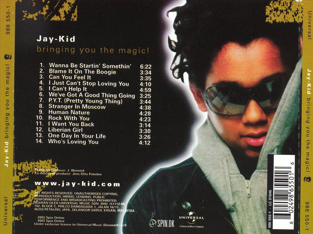 JAY-KID BRINGING YOU THE MAGIC! NEW CD 602498655016| eBay