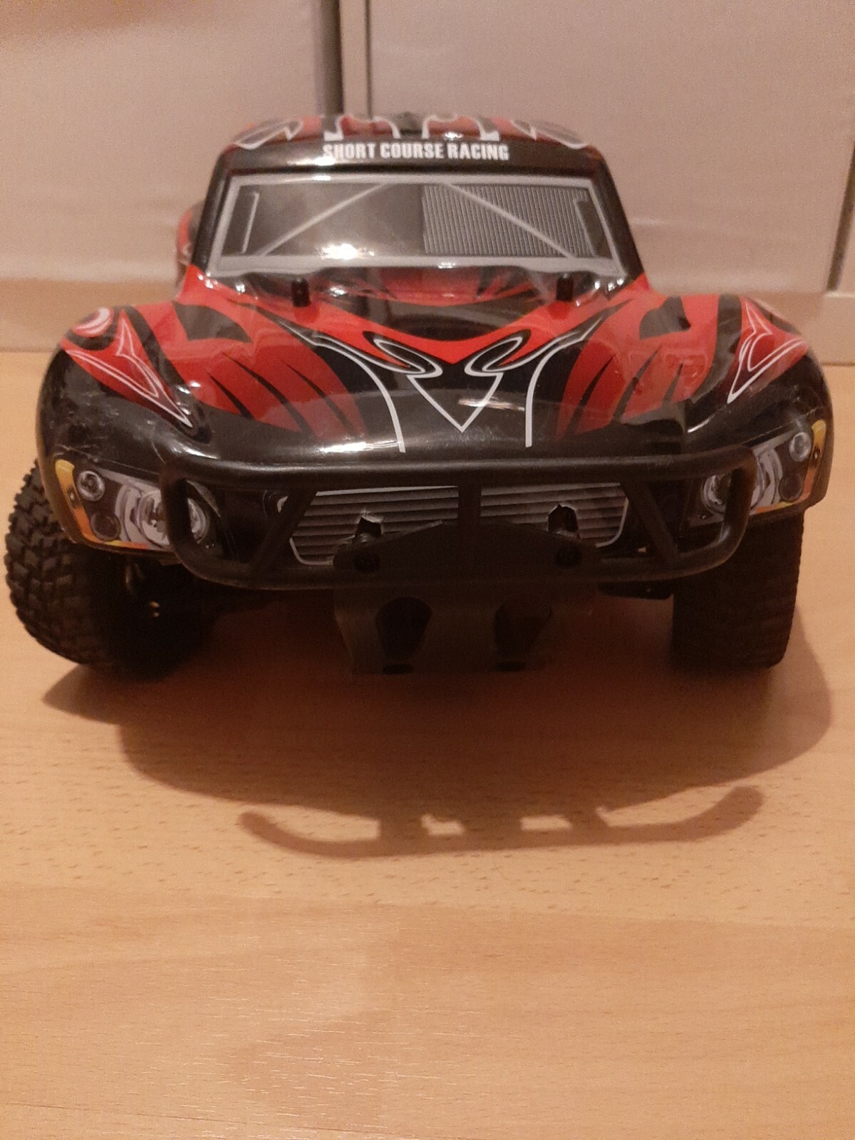 rc auto 1/10 Himoto 1:10 Rally Short Course Truck Red Sting | eBay.de