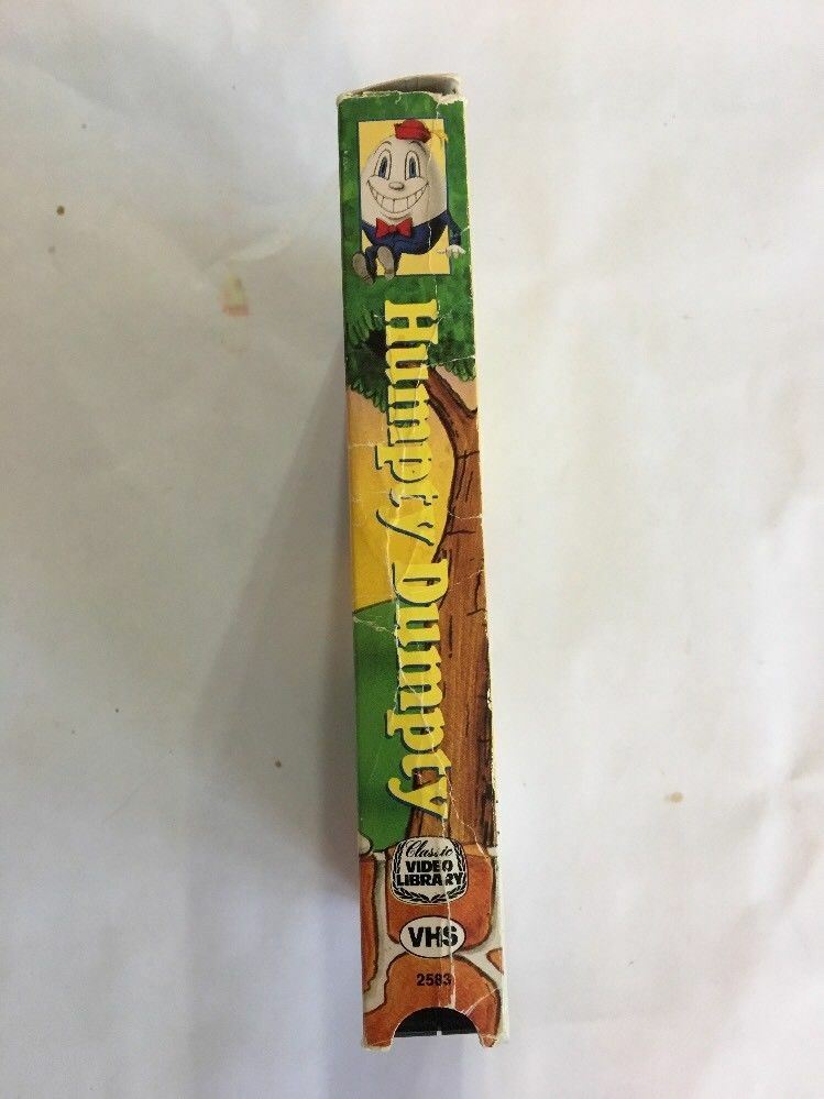 Humpty Dumpty VHS By Kids Klassics #2583-TESTED-RARE VINTAGE-SHIPS N 24 ...