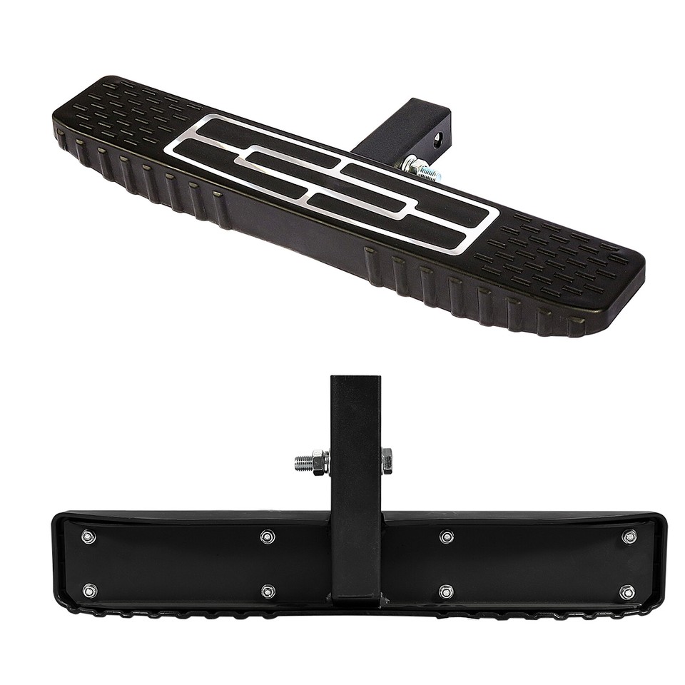 NEW 2" Trailer Hitch Receiver Universal Rear Bumper Guard Towing Hitch ...