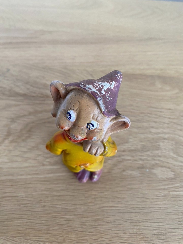 Vintage, rare WADE DISNEY DOPEY- Snow White & The Seven Dwarfs Ceramic ...