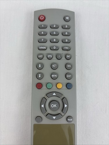 FORTEC STAR Satellite Receiver Remote Control Tested - Excellent ...