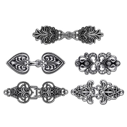 5Pcs Vintage Dresses Shawl Clips Sweater Cardigan Collar Clips Retro ...