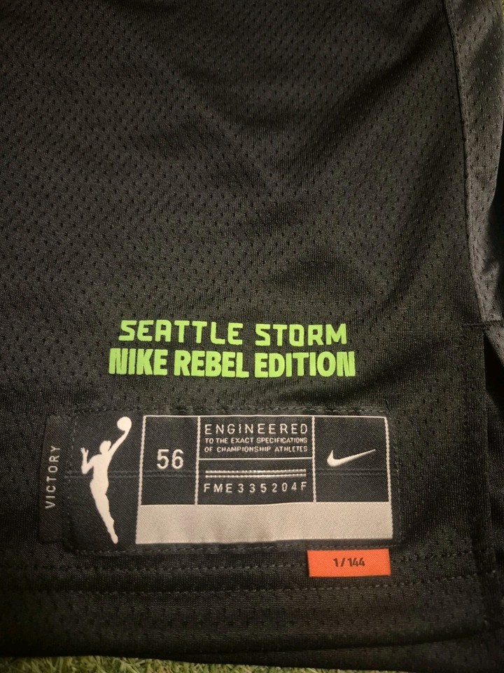 Nike Rebel Edition Sue Bird Seattle Storm Jersey Men's Size 2XL NWT | eBay