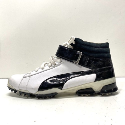 Puma PowerCat Black White Solid Athletic Cleats Men 12 | eBay