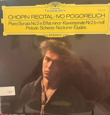 IVO POGORELICH: Chopin Piano Sonata 2 DG Vinyl Record LP NM 1981 Stereo ...